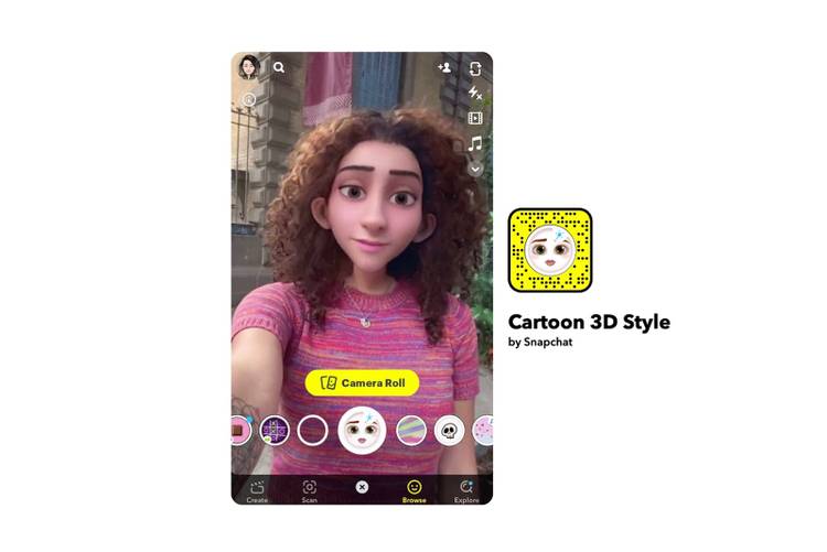 How To Find And Use Snapchat S Cartoon Lenses