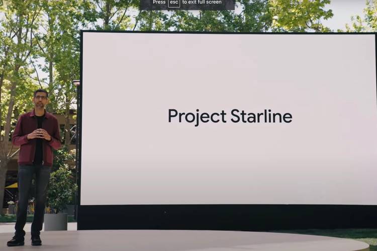 What is Google Project Starline and how does it work?