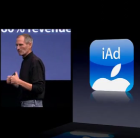 Apple iAd makes its way to the UK