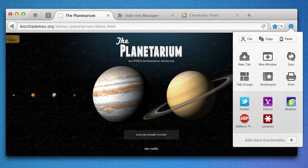 Firefox set for design revamp according to mockups