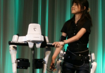 Cyberdyne HAL robot shown off by Intel