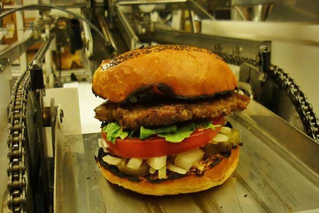 Burgeon: The hamburger-making robot that makes 360 burgers an hour