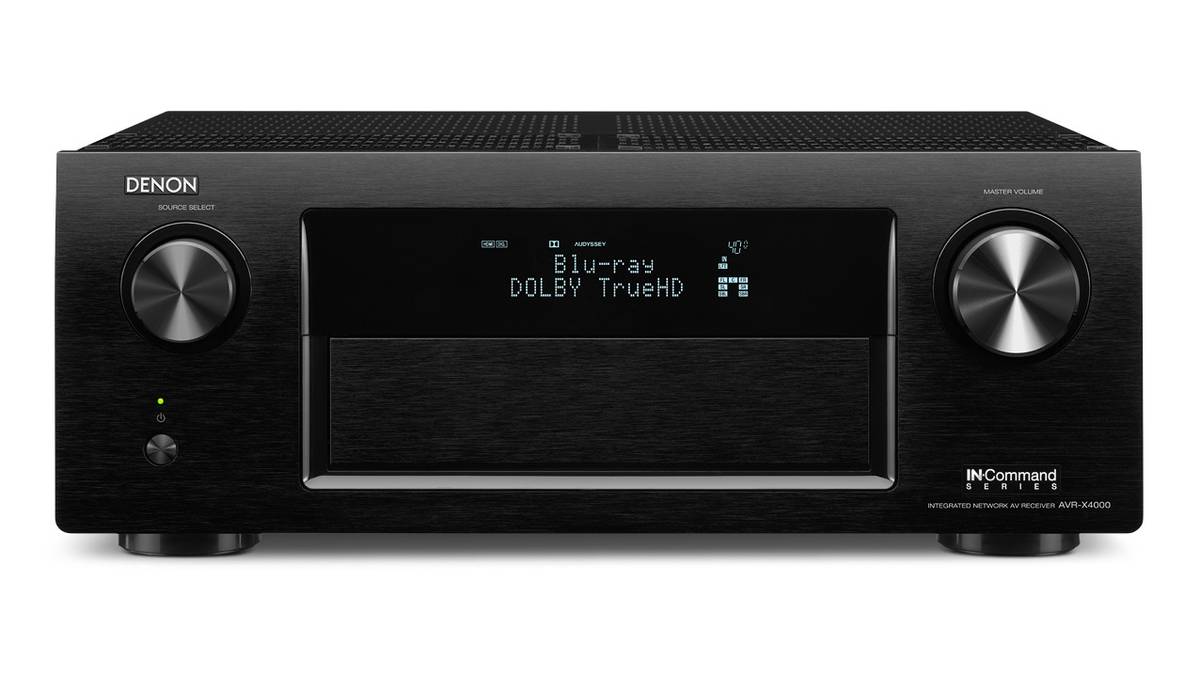 Denon announces AVR-X4000 AV receiver with 4K upscaling