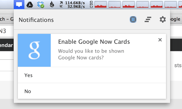 Google Now Cards to land in Chrome?