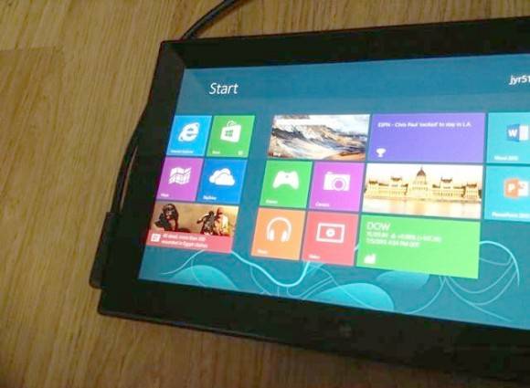 Pictures of Nokia Windows tablet show Lumia slate in action