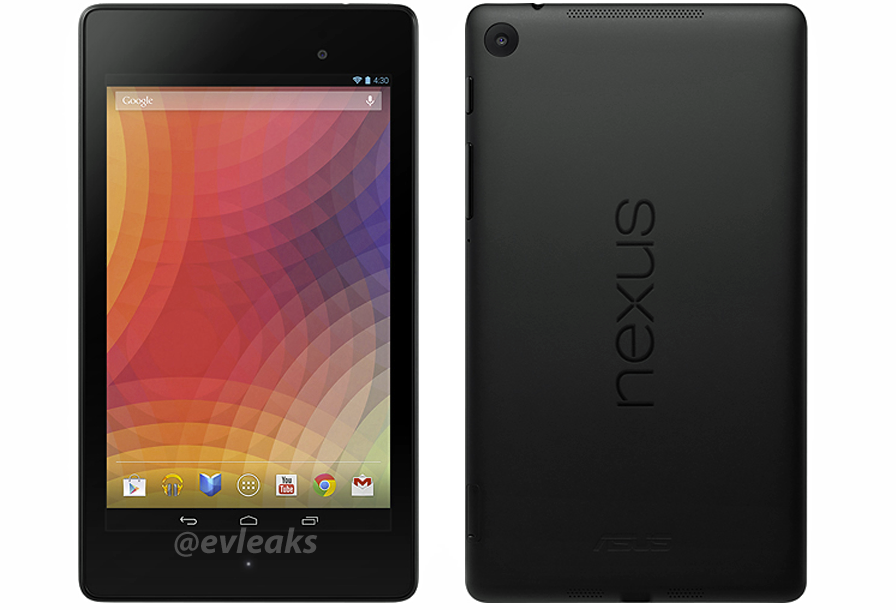 Nexus 7 2 press shot leaked, confirming overall design and rear-facing ...