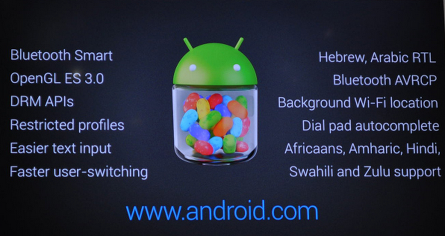 What's new in Android 4.3 Jelly Bean?