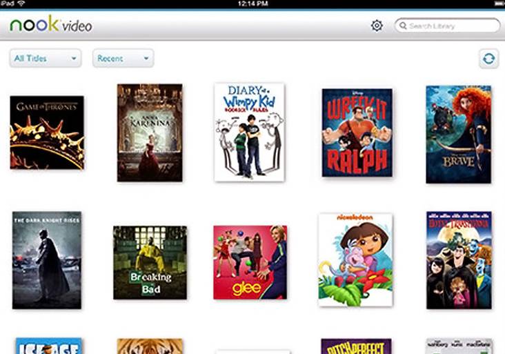 Barnes & Noble releases Nook Video apps for iOS, Android and Roku