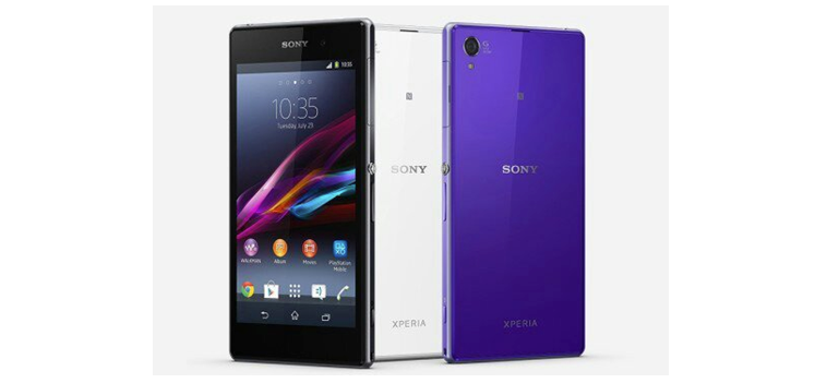 Sony Xperia Z1 press render leaks in black, white and purple with ...