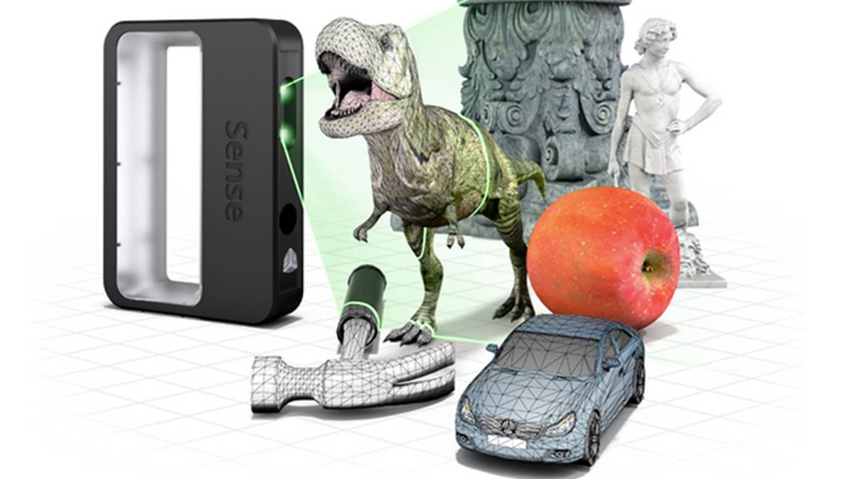 3D Systems' Sense 3D scanner captures 10 foot by 10 foot objects for ...