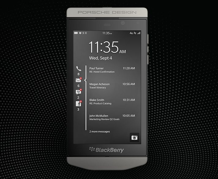 Porsche Design P'9982 smartphone from BlackBerry officially announced