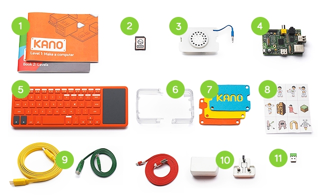 Kano turns Raspberry Pi into a Lego-like kit for all ages