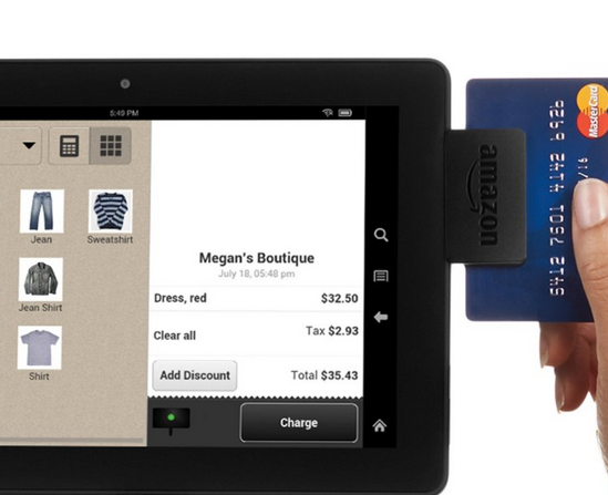 Amazon launches Square-like Local Register card reader for all platforms