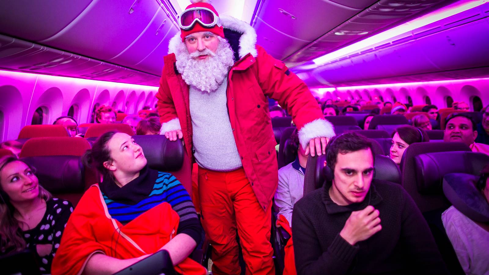 How Virgin Atlantic gave the passengers of flight VS11 a tech Christmas ...