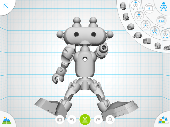 Autodesk Tinkerplay lets you design 3D items like this robot toy from ...