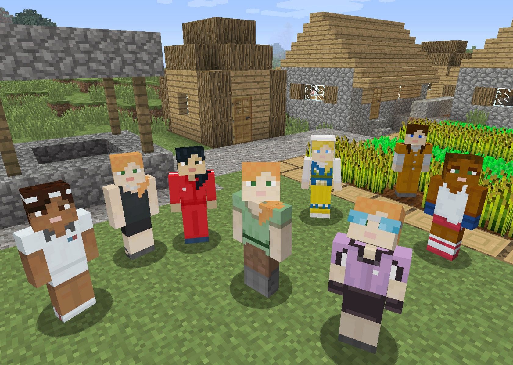Minecraft Girl Games Minecraft Girls Windows 10 Theme Themepack.me