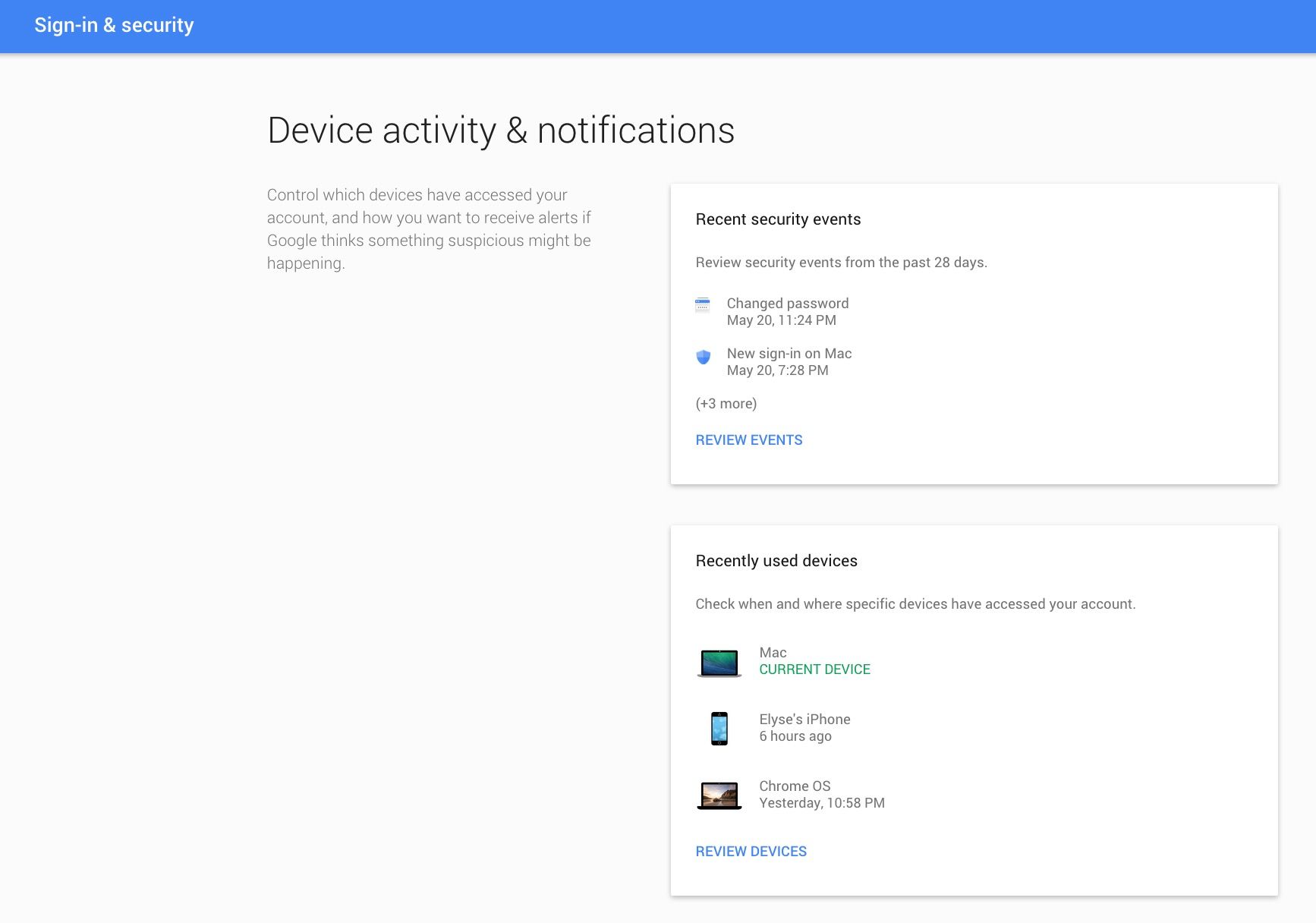 Google overhauls 'My Account' dashboard: What's new and how does it ...