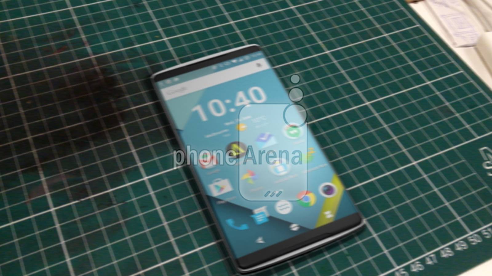 OnePlus 2 leaks showing near bezel-free screen and fingerprint scanner