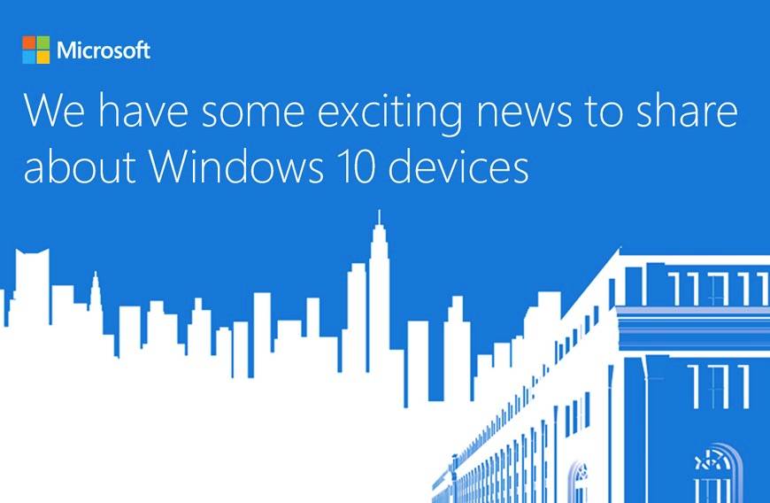 Microsoft announces October event: New Lumia flagships, Surface Pro 4 ...