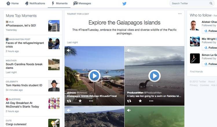 What is Twitter Moments and how does it work?