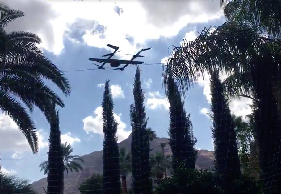 Watch Google X test air delivery with a real-life Project Wing drone