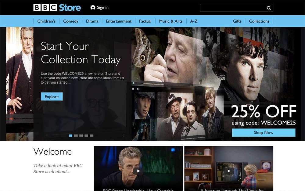 What is the BBC Store and how is it different to iPlayer?
