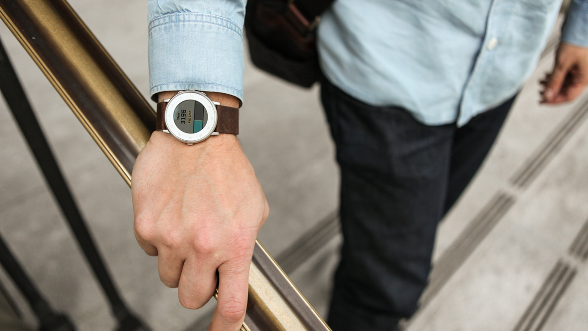 Pebble made a Health app for its Time series of smartwatches