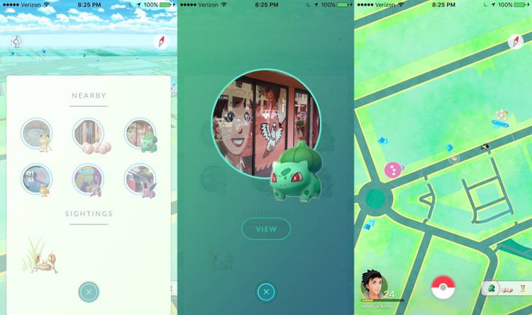 Pokemon Go: Sightings and nearby will super-charge maps and help you ...