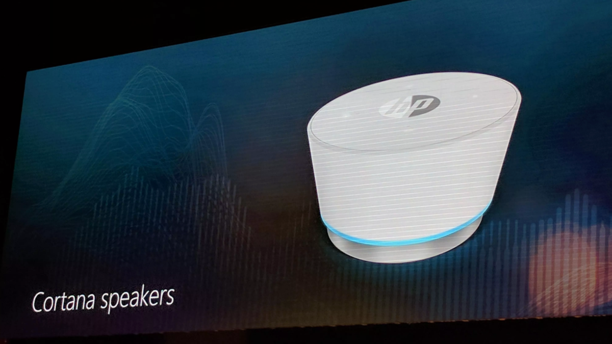 HP's Cortana device will be a standalone speaker with AI built in