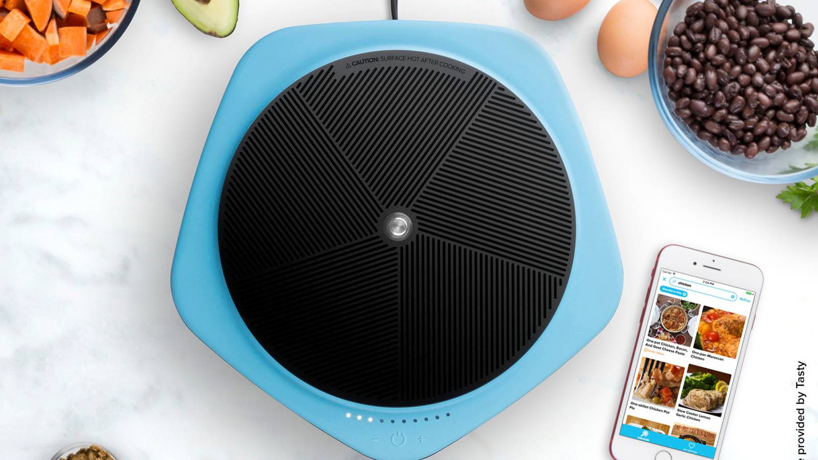 Buzzfeed made a smart hot plate that syncs up with its Tasty videos