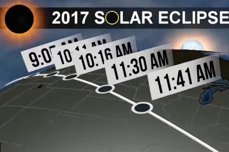 Solar eclipse 2017: When is it and how to watch online or in person?