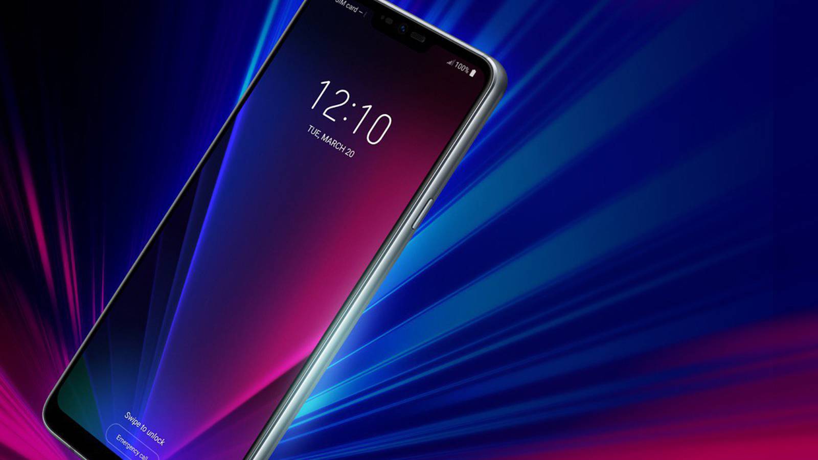 LG G7 ThinQ notch confirmed in official-looking render
