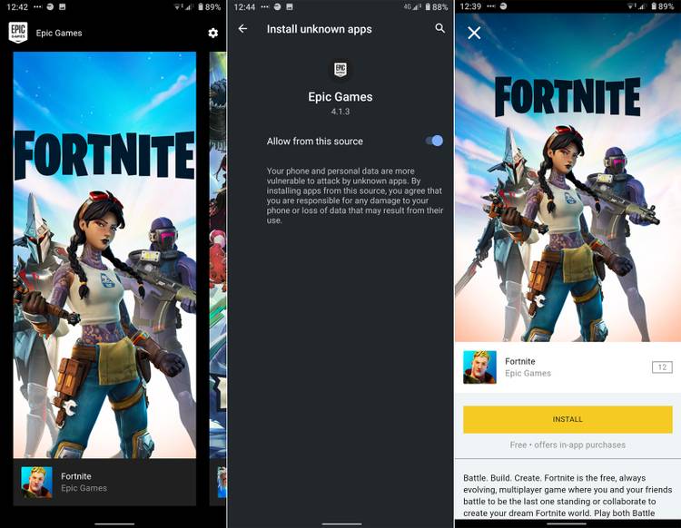 How to install Fortnite on Android