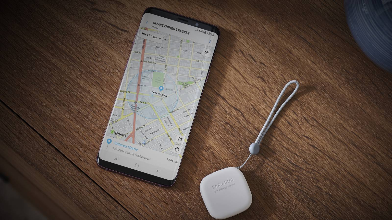 Samsung's Tile-like tracker uses LTE to find your lost items
