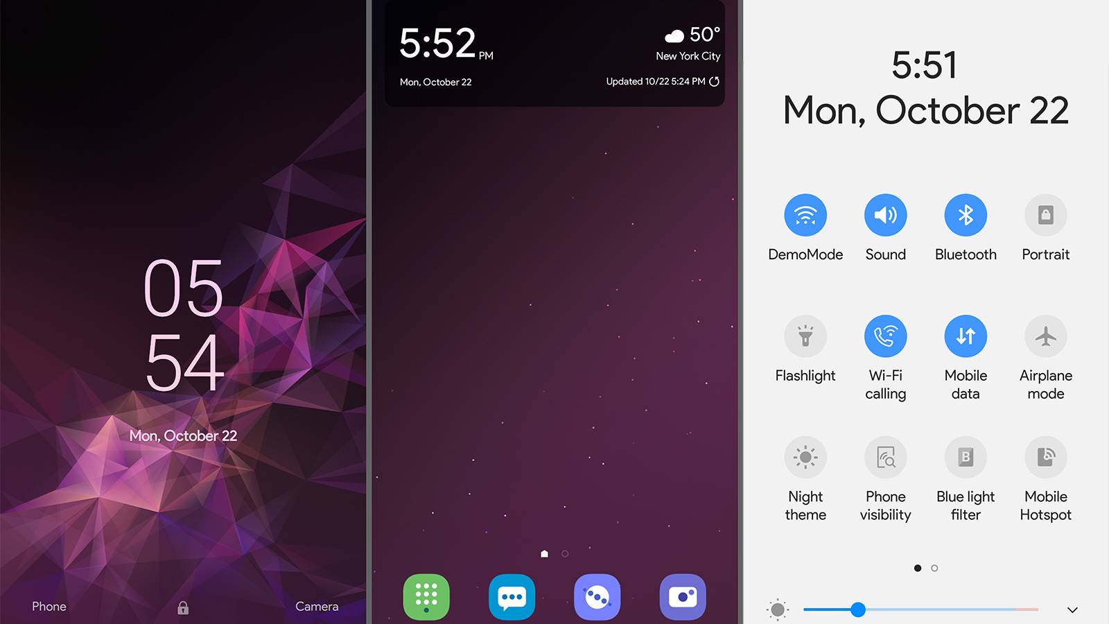 New Samsung Galaxy S9, Note 9 UI leaks