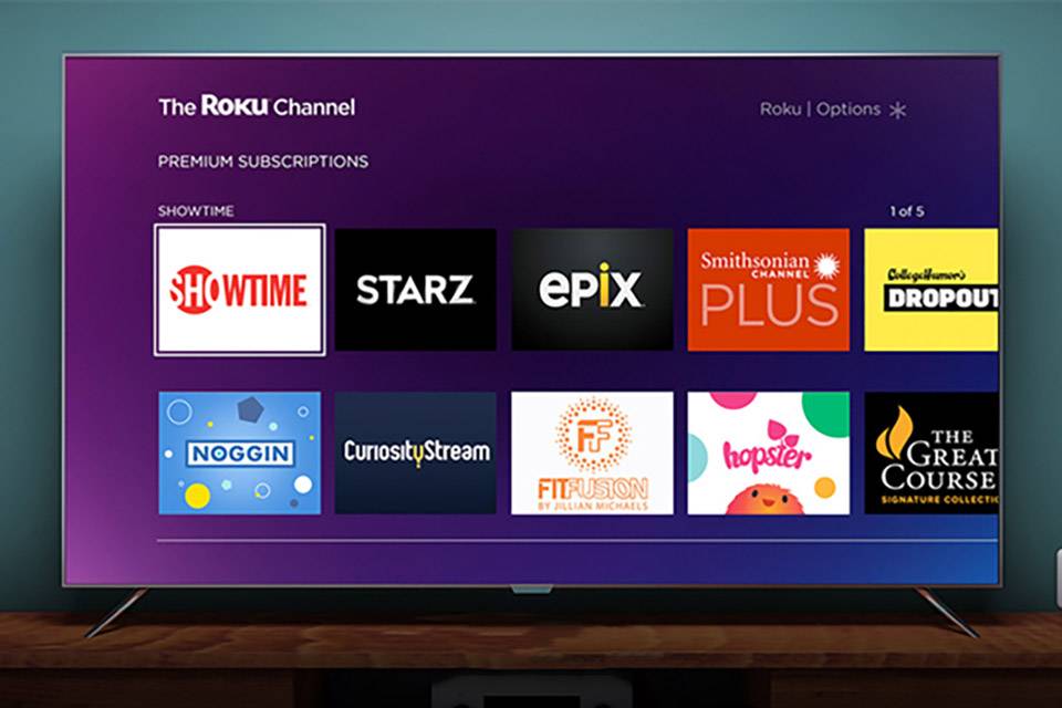 Roku Channel adds Showtime, Starz and others