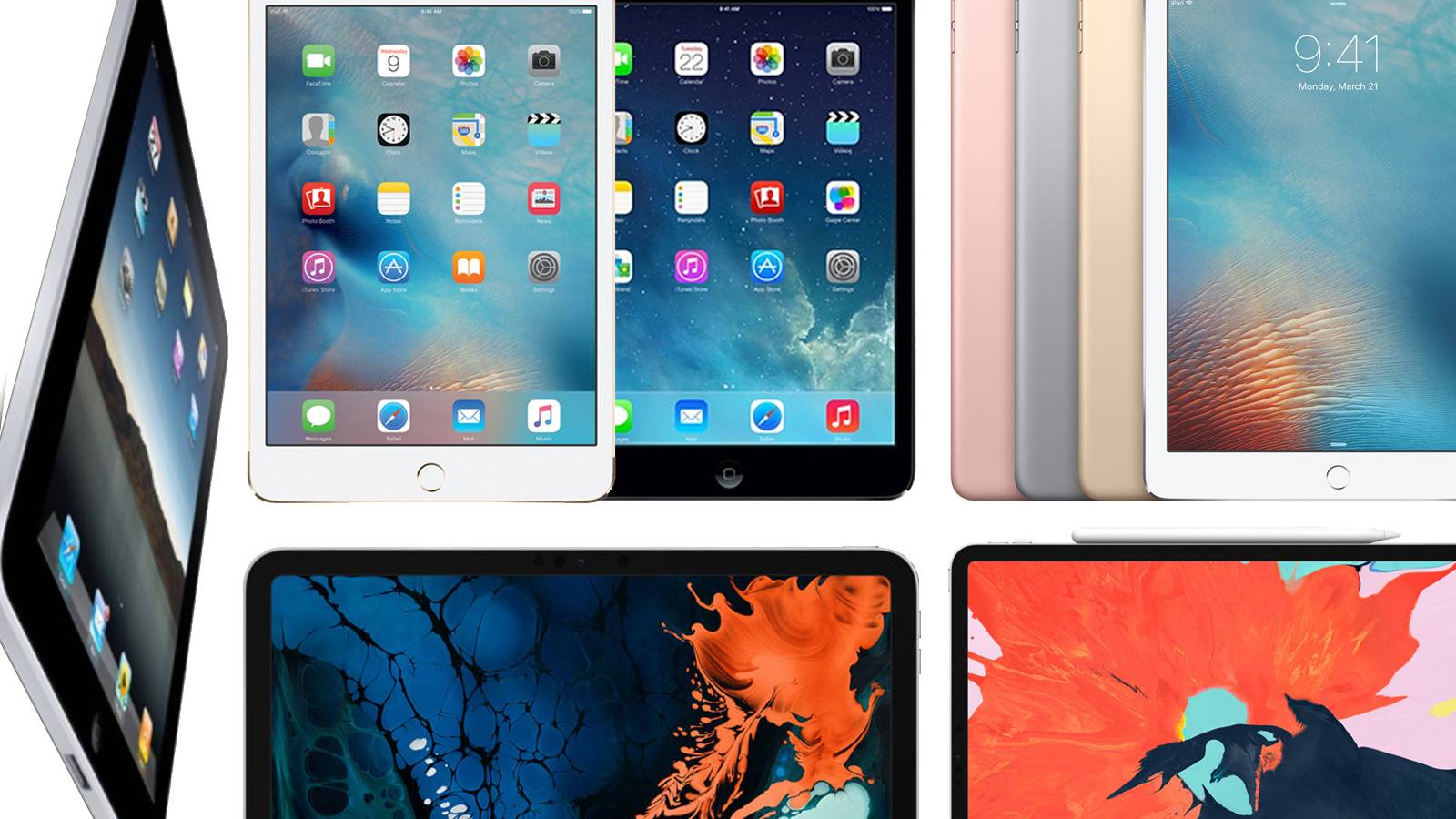 The Apple iPad through time: Over a decade of iPad revisited