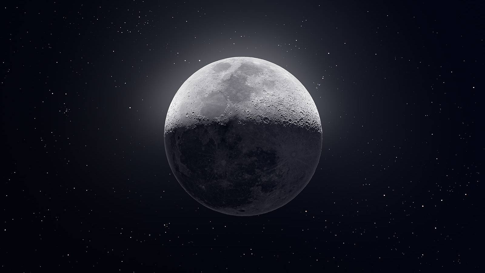 This stunning moon picture took 50,000 photos to make