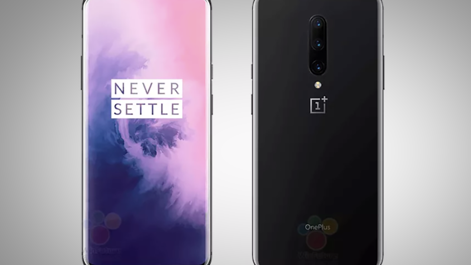 What the OnePlus 7 Pro and its curved screen looks like
