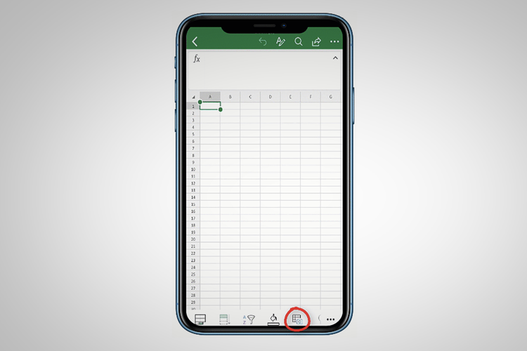How to use Excel app to photograph and import spreadsheets