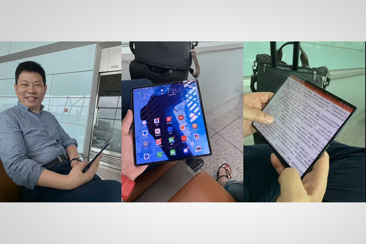 Huawei CEO spotted with a Mate X: Will it launch in Sept?