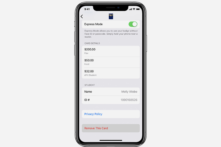 How to use your student ID card with iPhone and Apple Watch