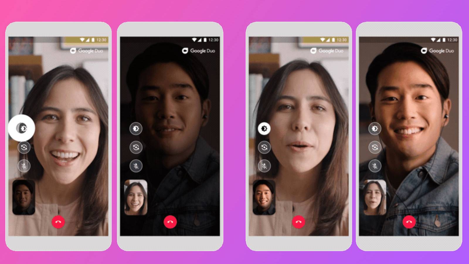 What is Google Duo Low-light mode and how do you use it?