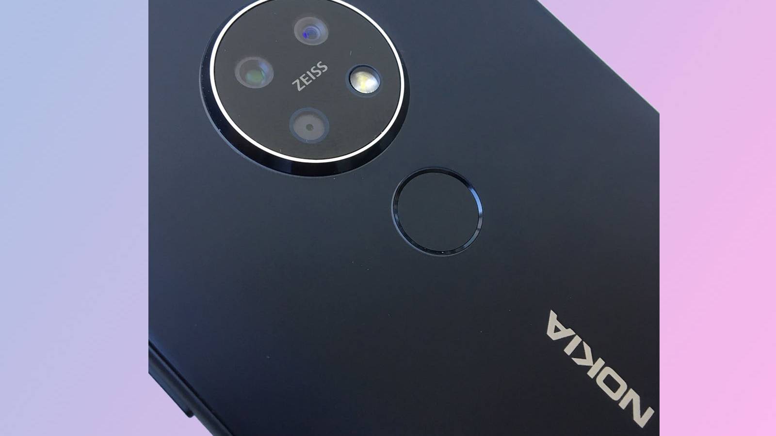 Nokia 7.2 accidentally revealed, confirming circular rear camera design