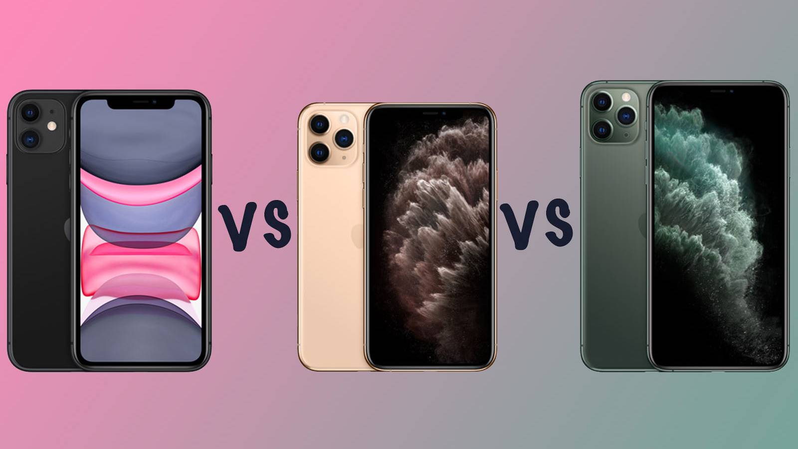 Apple iPhone 11 vs iPhone 11 Pro vs iPhone 11 Pro Max: Which should you ...