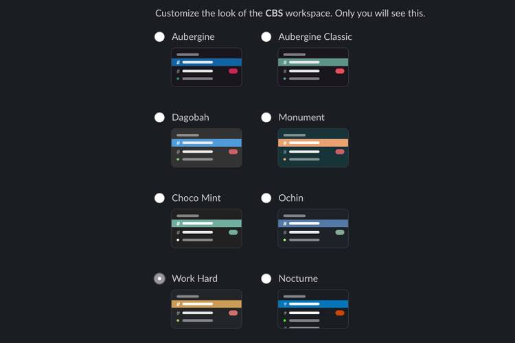Slack: How to turn on the new dark mode