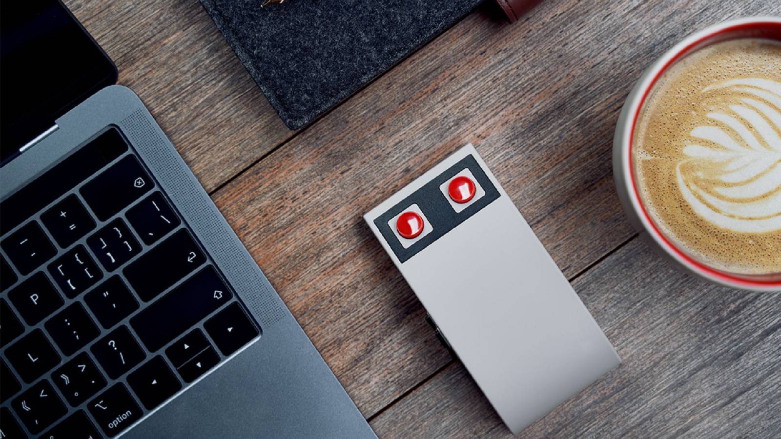 This awesome wireless mouse looks just like a NES controller