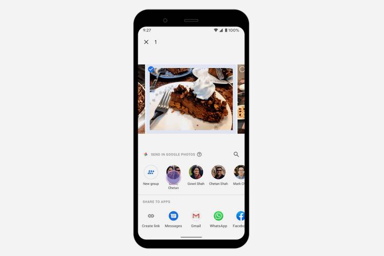 How to use Google Photos to start a private conversation