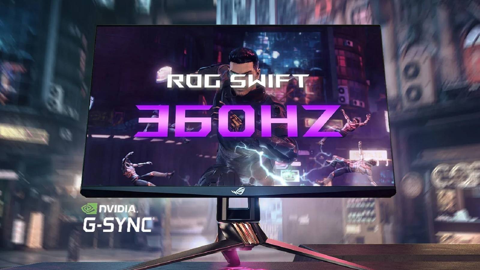 Asus and Nvidia are launching a 360Hz gaming monitor