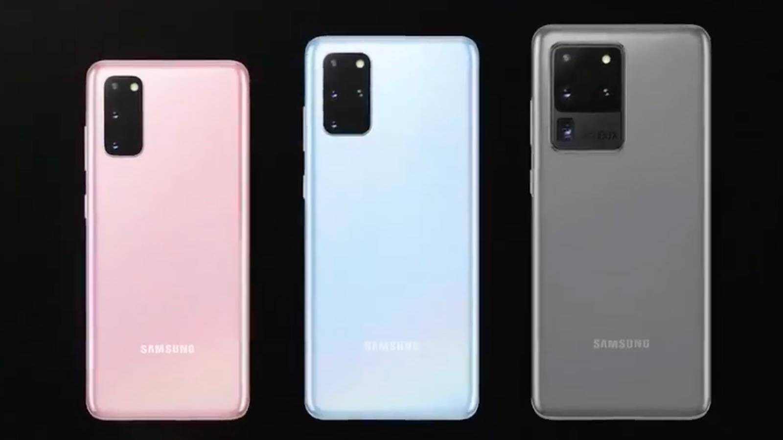 Samsung Galaxy S20 trailer leaked, see the flagship family